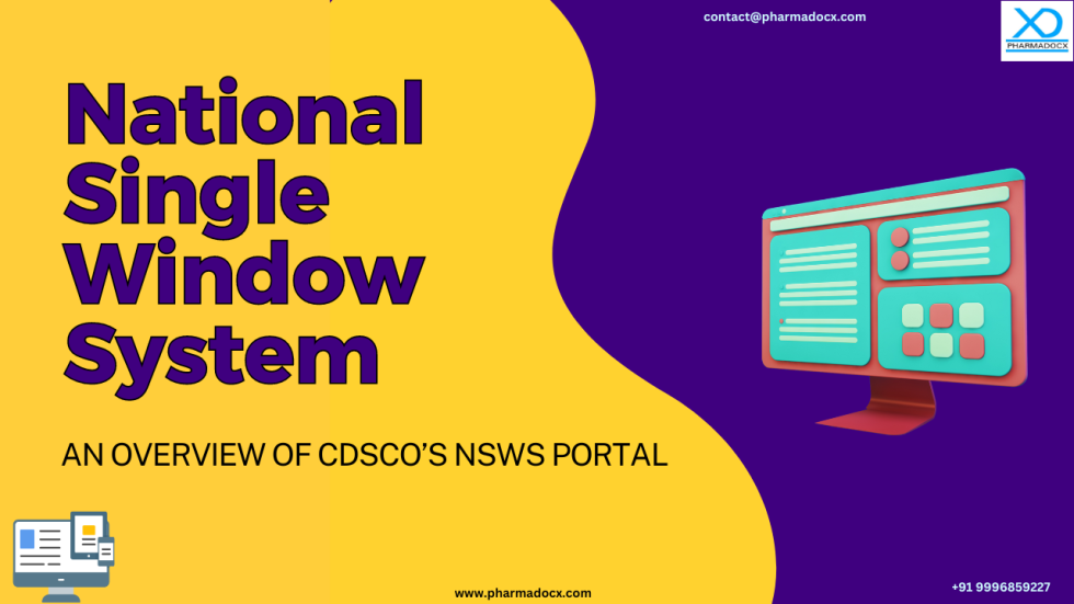 National Single Window System (NSWS) Portal: An Overview - Pharmadocx ...